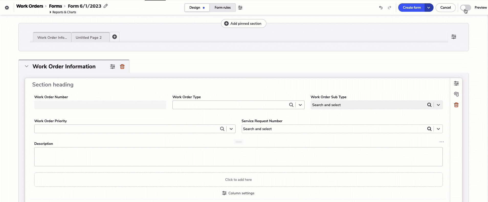 Using Preview Mode To Preview Your Form Quickbase Help