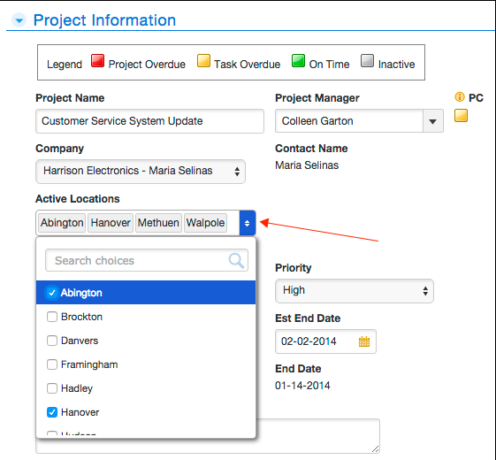 Configuring Multi select Text Fields Quickbase Help